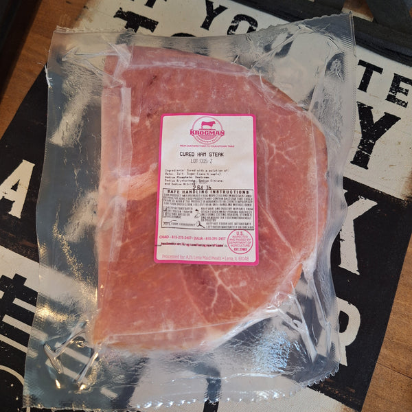 Ham Steak – Krogman Homegrown Meats